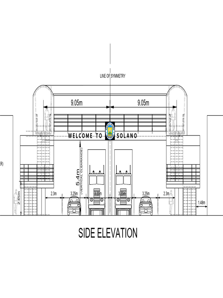 Pedestrian Bridge Side Elevation | PDF