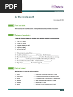 Ordering at A Restaurant ESL Lesson Plan - Fluentize | PDF ...