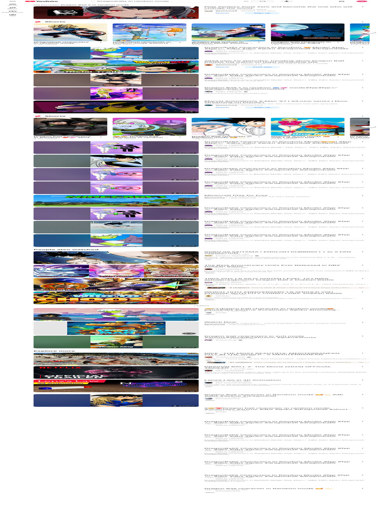 Dragonballz in Random Mode - YouTube | PDF | Dragon Ball | Nice