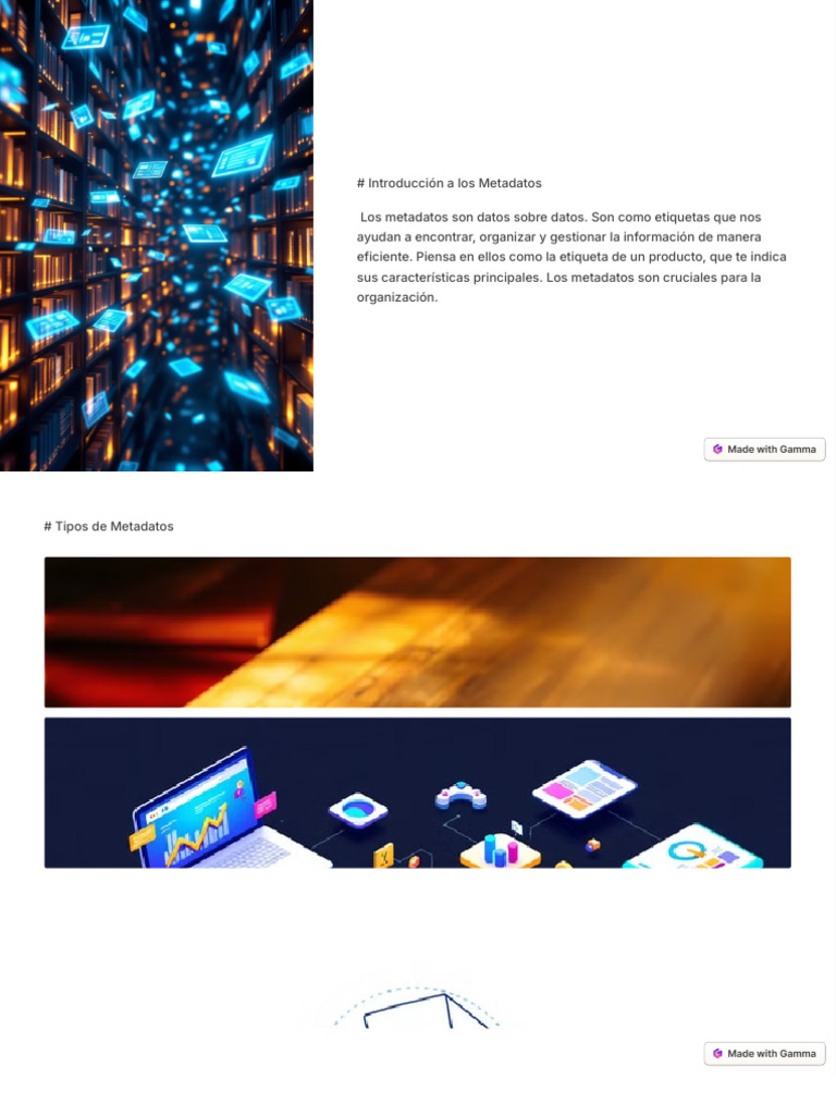 Intrucciono A Los Meta Datos | PDF