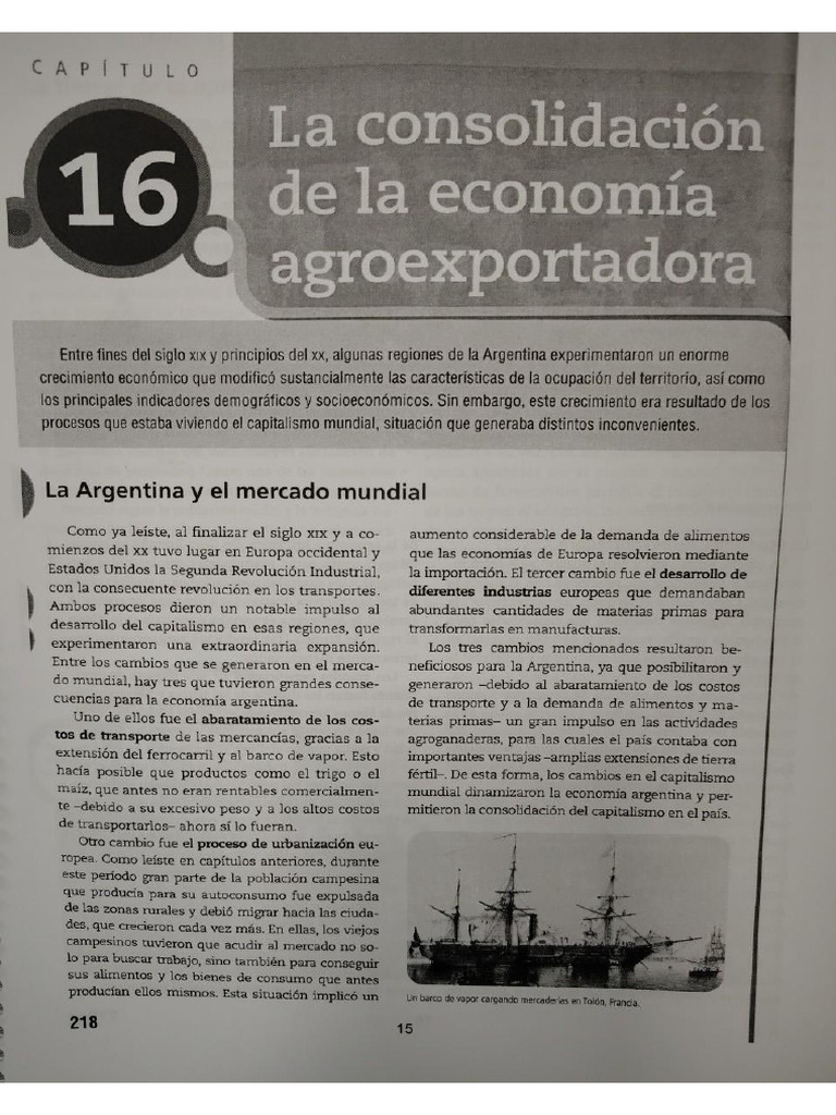El Modelo Agroexportador | PDF