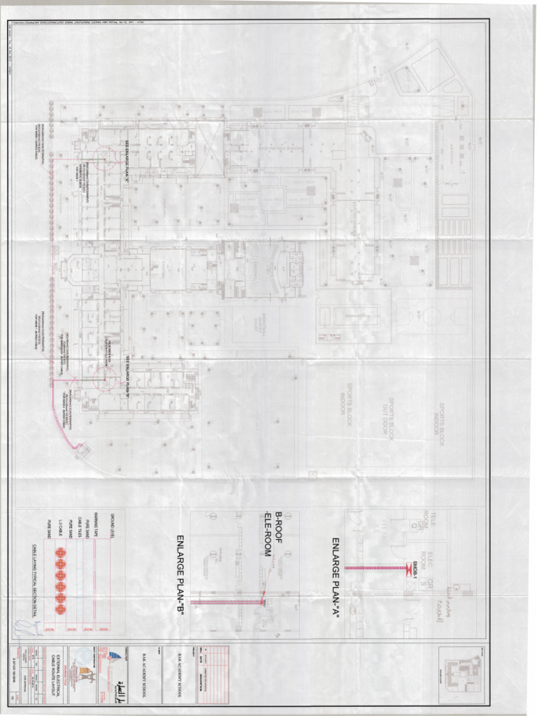 External Electrical Cable Route Layout - (A) - 8048 | PDF