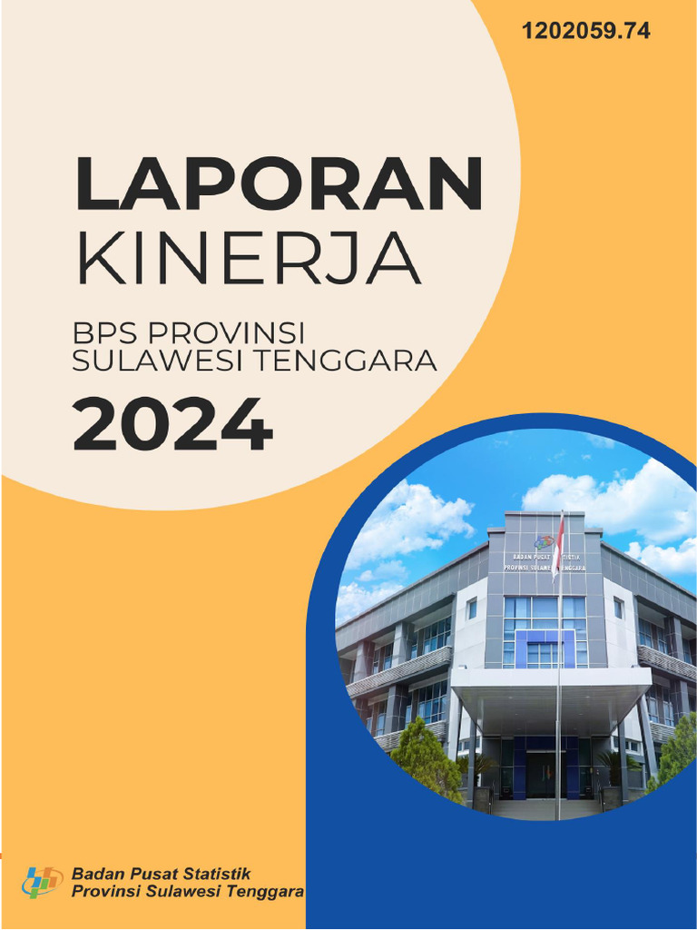 Laporan Kinerja BPS Provinsi Sulawesi Tenggara Tahun 2024 1739928194 | PDF