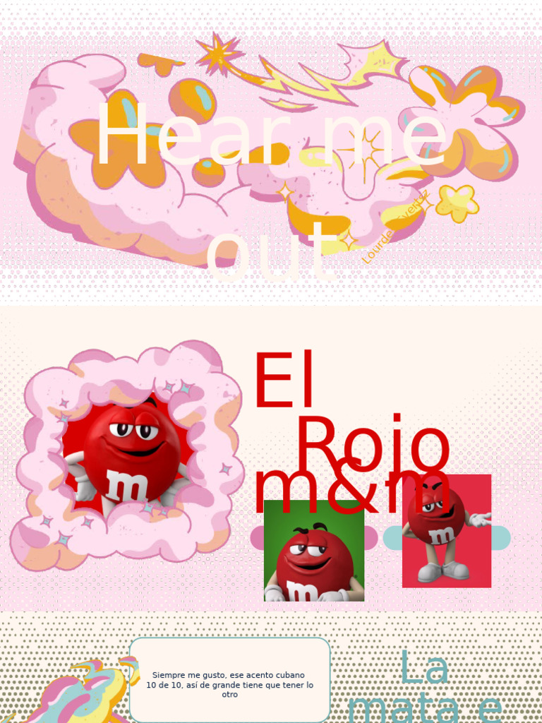 Pastel Colorful Pop About Me Student Introduction Presentation | PDF