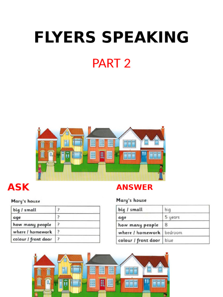 Flyers Speaking Part 2 | PDF