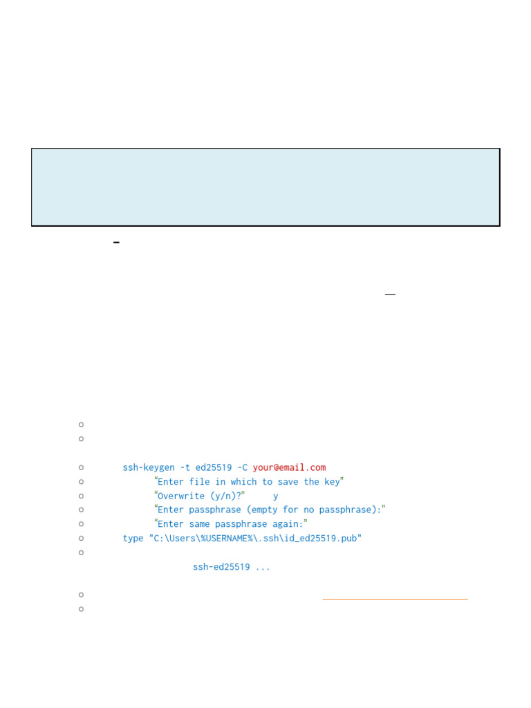 CSci 23 - 01 LT3 Creating A Git Repository | PDF | Secure Shell | Computer File