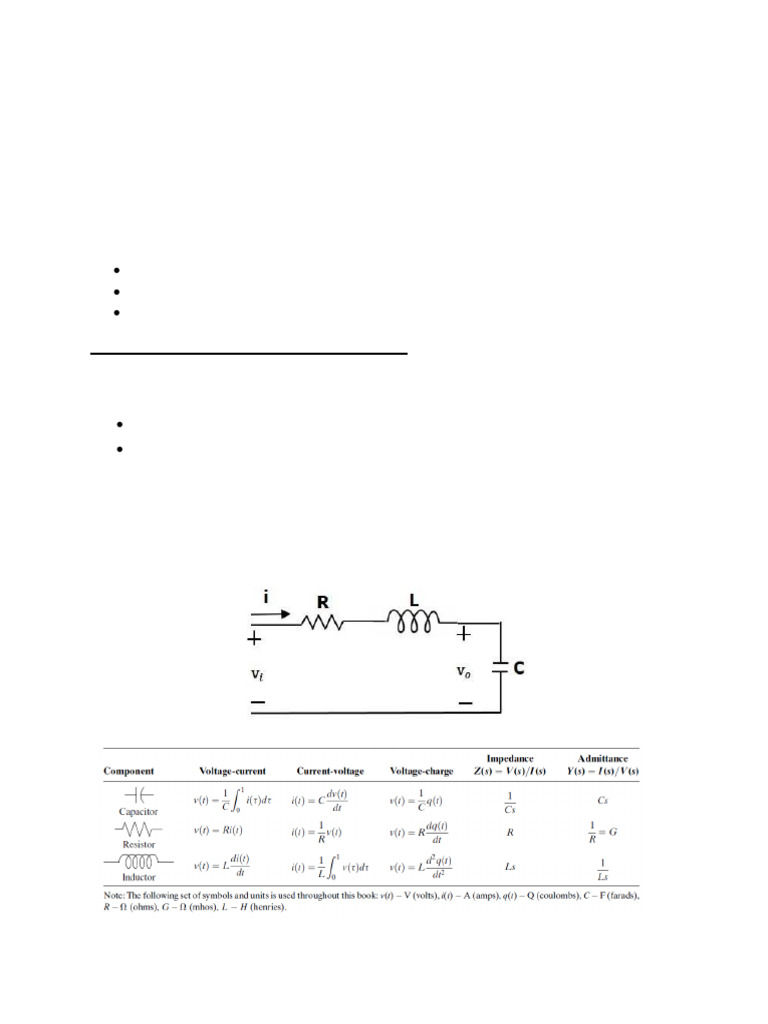 Learning Module 2. Mathematical Equations | PDF | Laplace Transform | Electrical Network