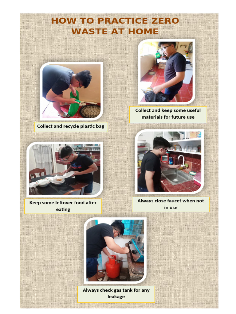 How To Practice Zero Waste at Home | PDF