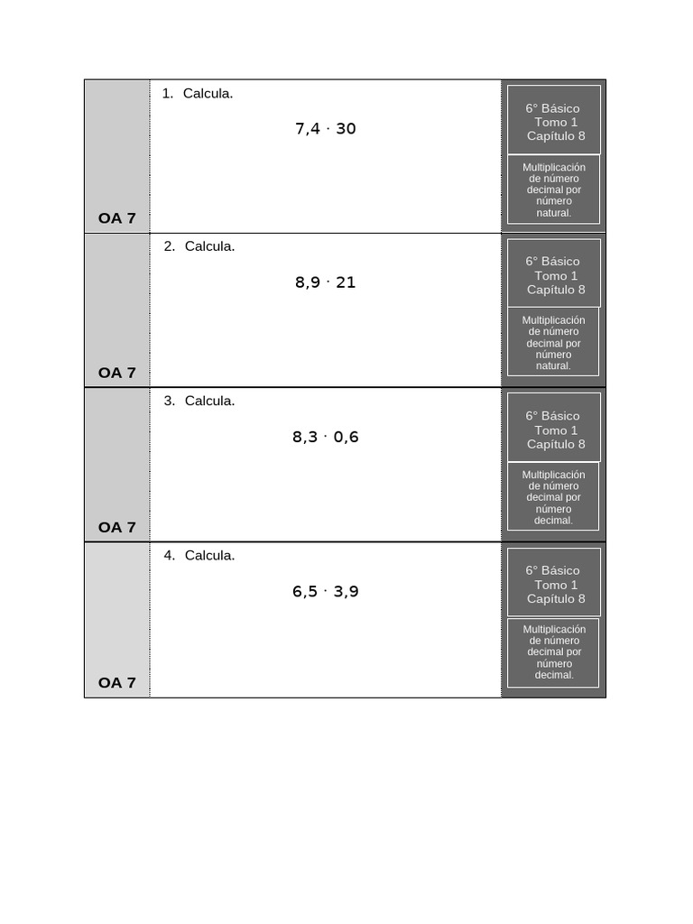 6B U2 Items Cap8 Imprimir | PDF