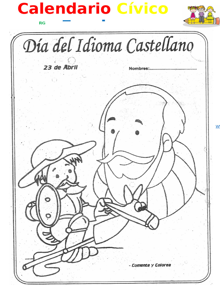 23 Dia Del Idioma Espanol | PDF