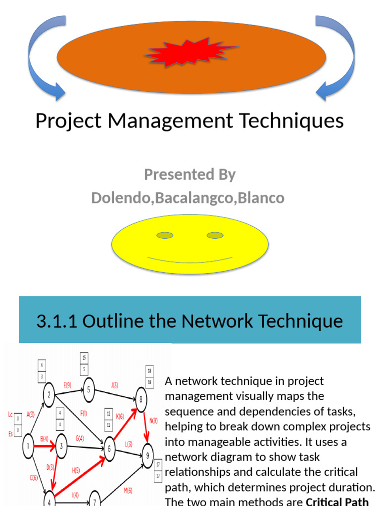 Project_Management_Techniques_Presentation | PDF | Project Management | Applied Mathematics