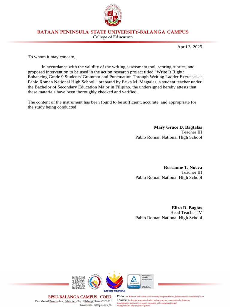 Validation of Writing Assessment Tools | PDF
