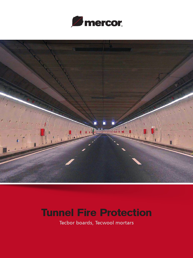 Mercor Tunnel Fire Protection | PDF | Building Engineering | Materials