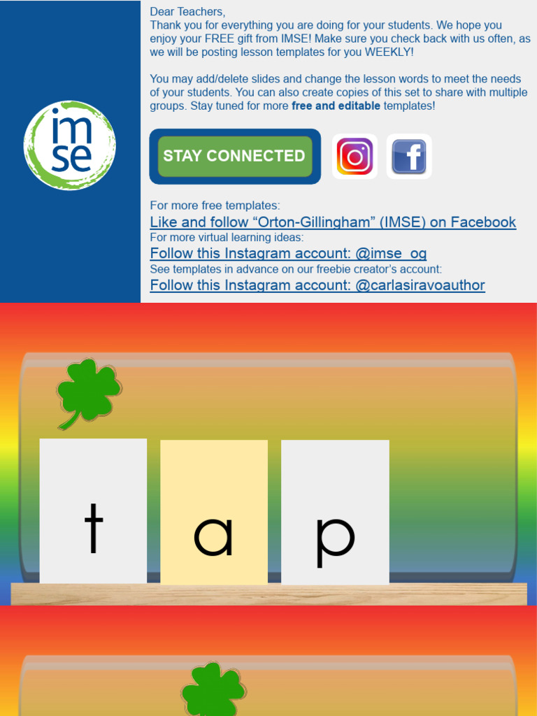 نسخة من March Magic E Blending Drill Freebie | PDF