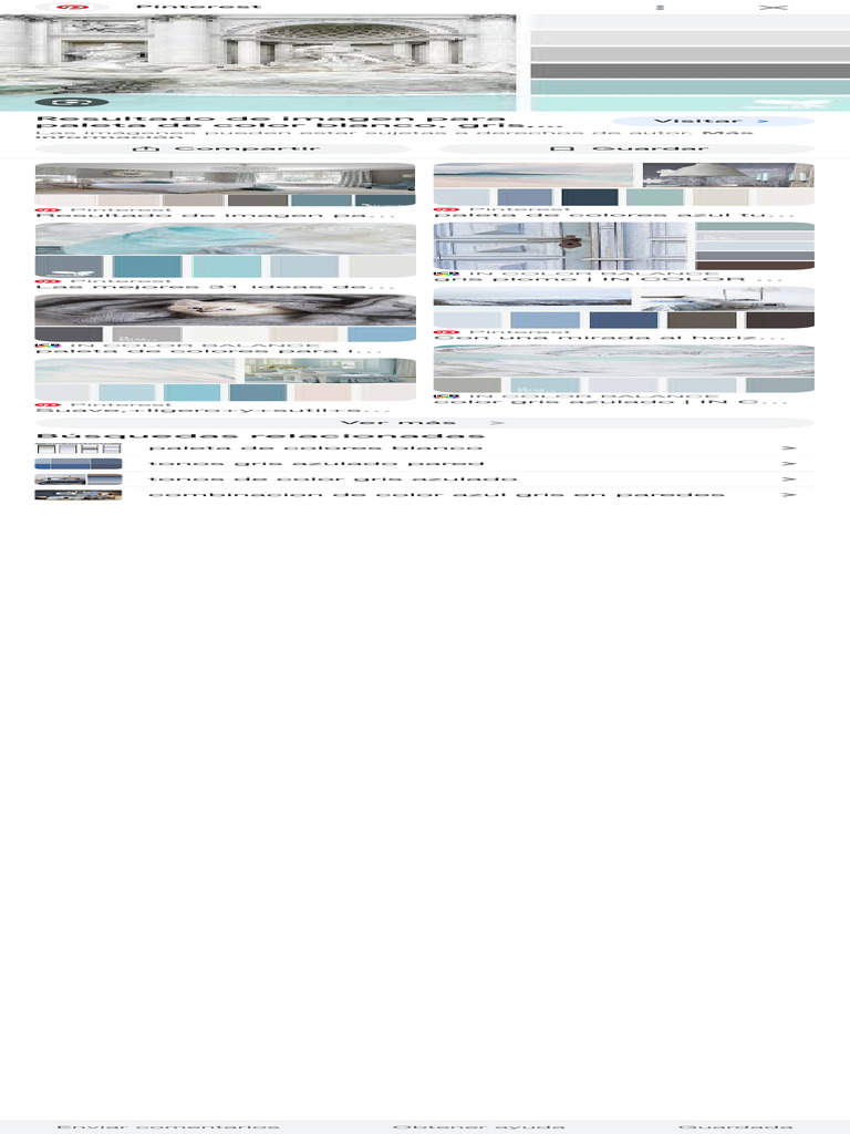 Paleta de Colores Azul Gris y Blanco - Buscar Con Google | PDF
