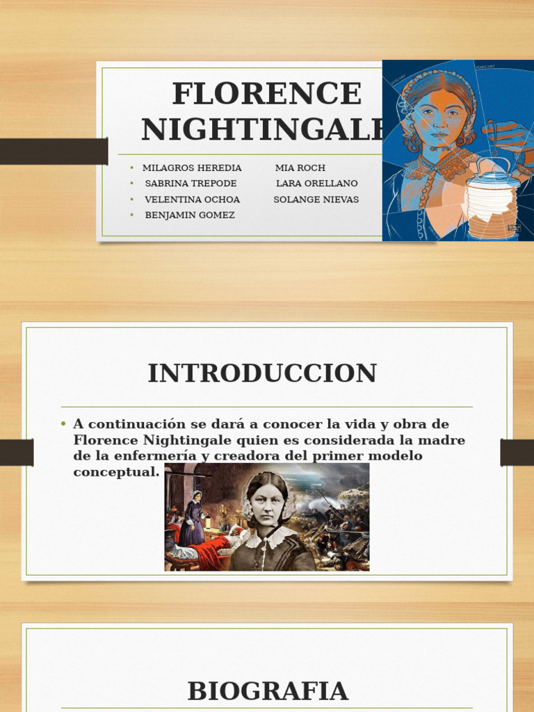 Florence Nightingale 1 | PDF | ruiseñor de Florencia | Enfermería
