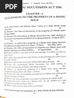 HINDU Succession Act-Class 1 and 2 Heirs | PDF