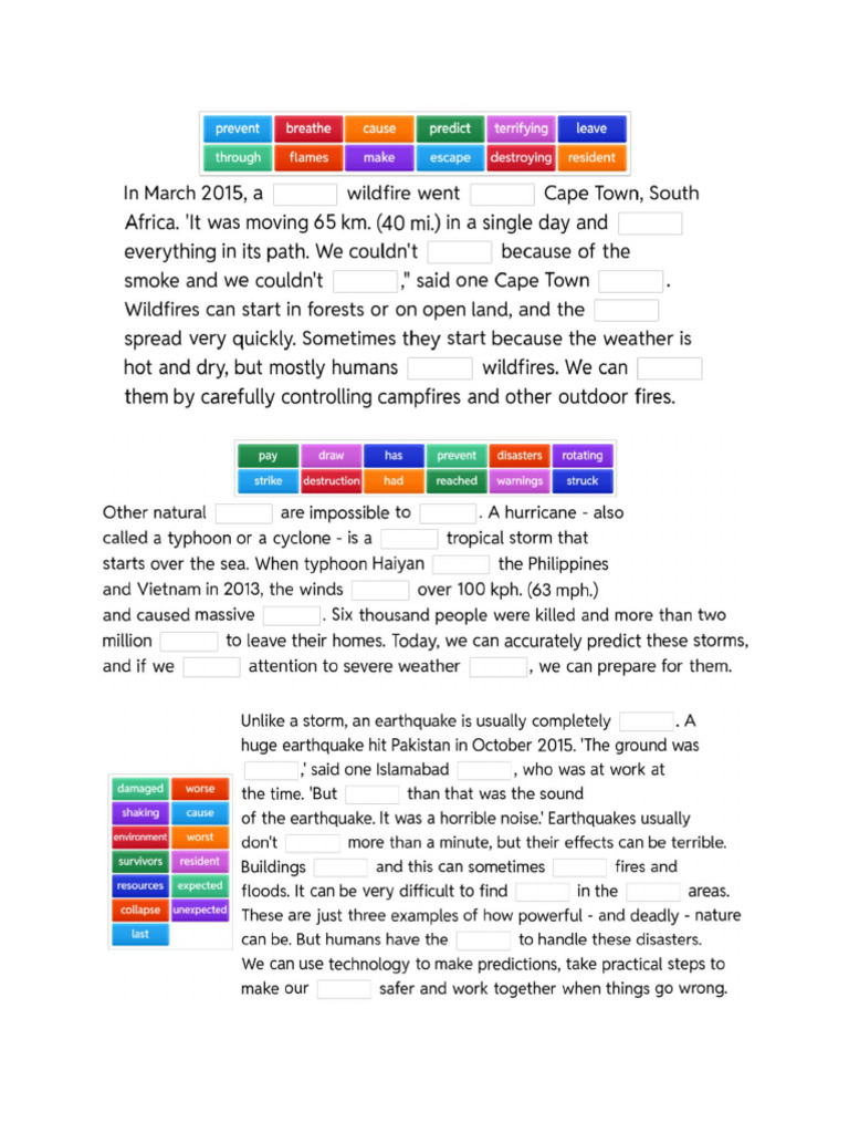 Impact 2 Unit 8 | PDF