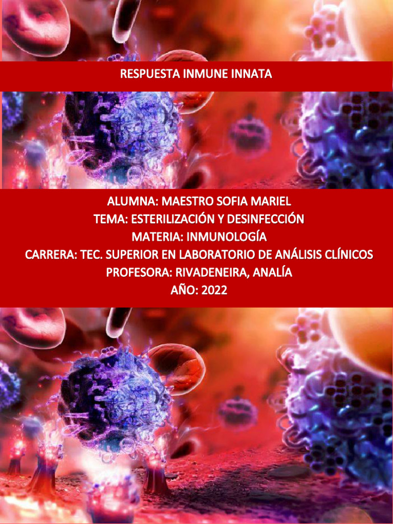 Respuesta Inmune Innata | PDF | Sistema inmune | Sistema inmune innato