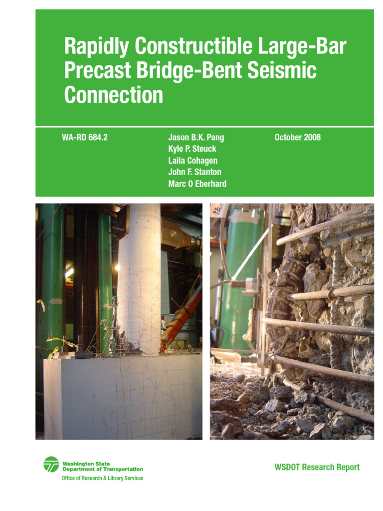 Pang Et Al. - 2008 - Rapidly Constructible Large-Bar Precast Bridge ...
