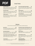 Nustro Steakhouse Menu Overview | PDF | Sauce | Caramel