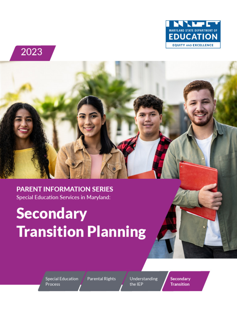 Secondary Transition Planning Guide, 2023 (1) | PDF | Individualized ...