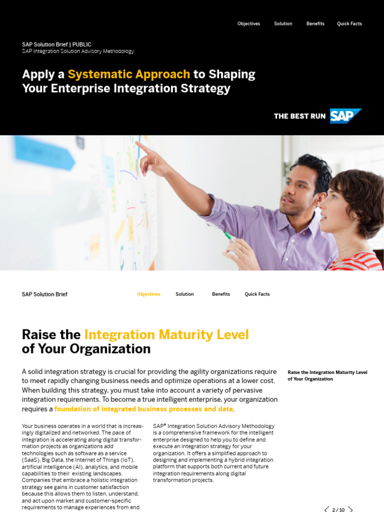 Discover A Simpler Approach To Shaping Your Integration Strategy | PDF | Use Case | Methodology
