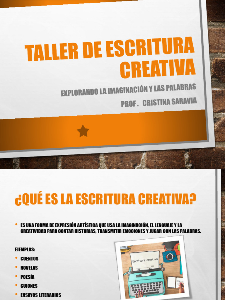 Taller Escritura Creativa 083043 | PDF