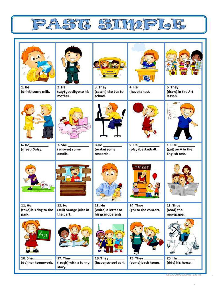 Past Tense Exercise | PDF