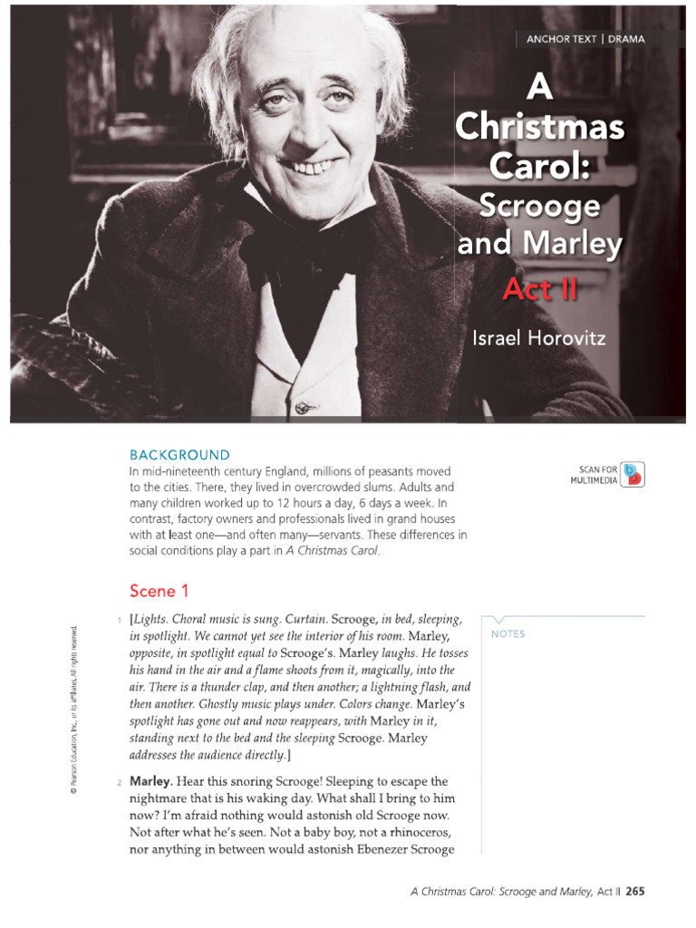 A Christmas Carol Act 2 | PDF