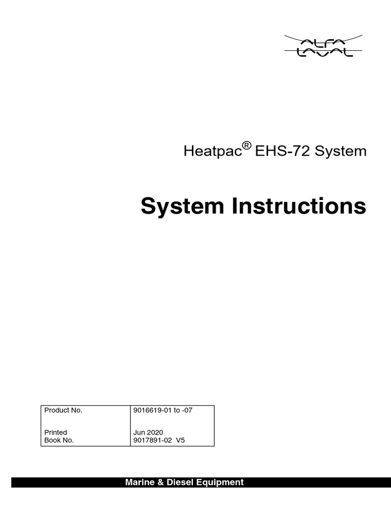EHS 72 System Manuals - 9017891 - v5 | PDF | Electrical Wiring | Electric Heating