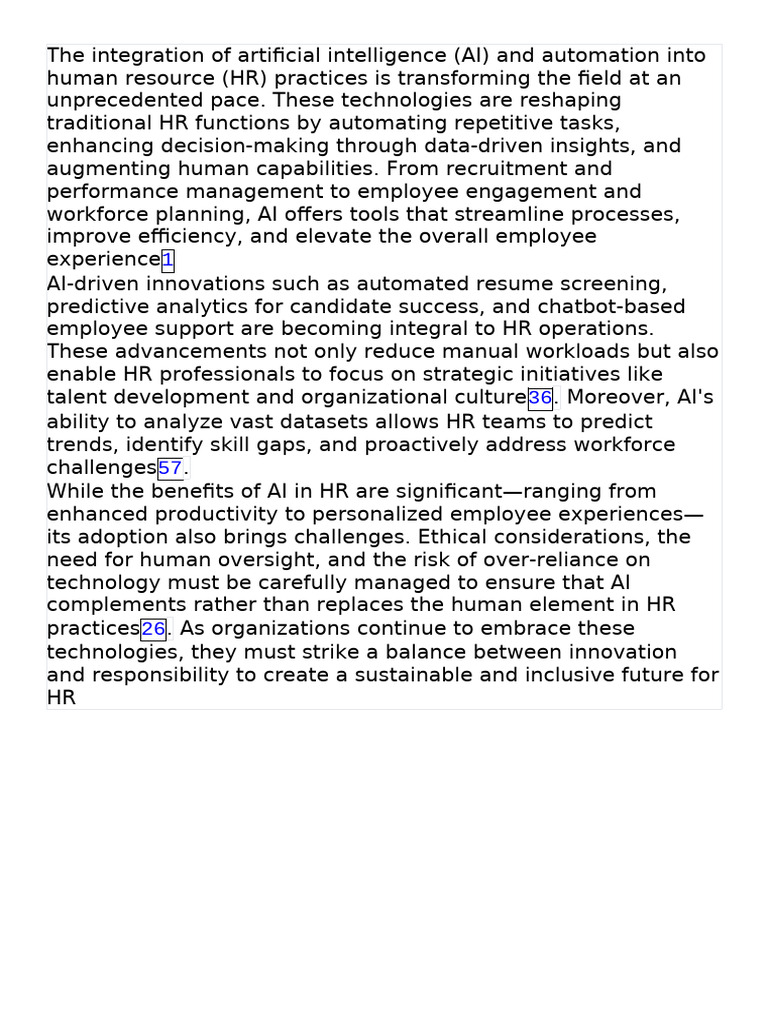 The Integration of Artificial Intelligence | PDF