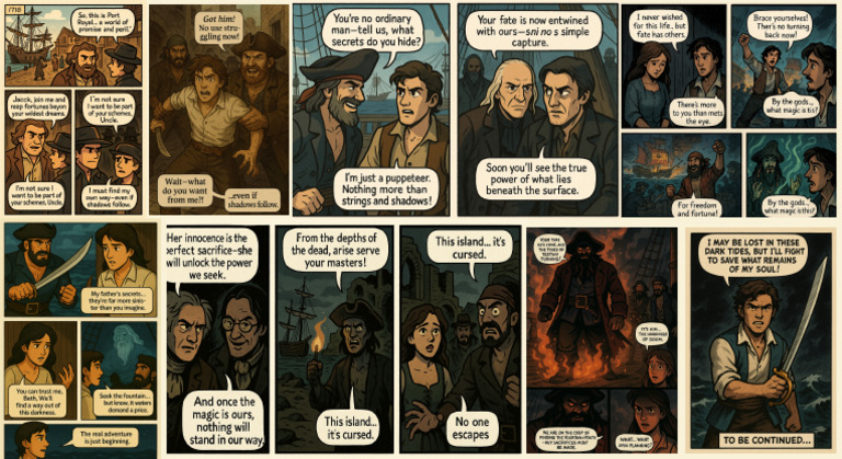 Chapter 1 To 10 On Stranger Tides | PDF