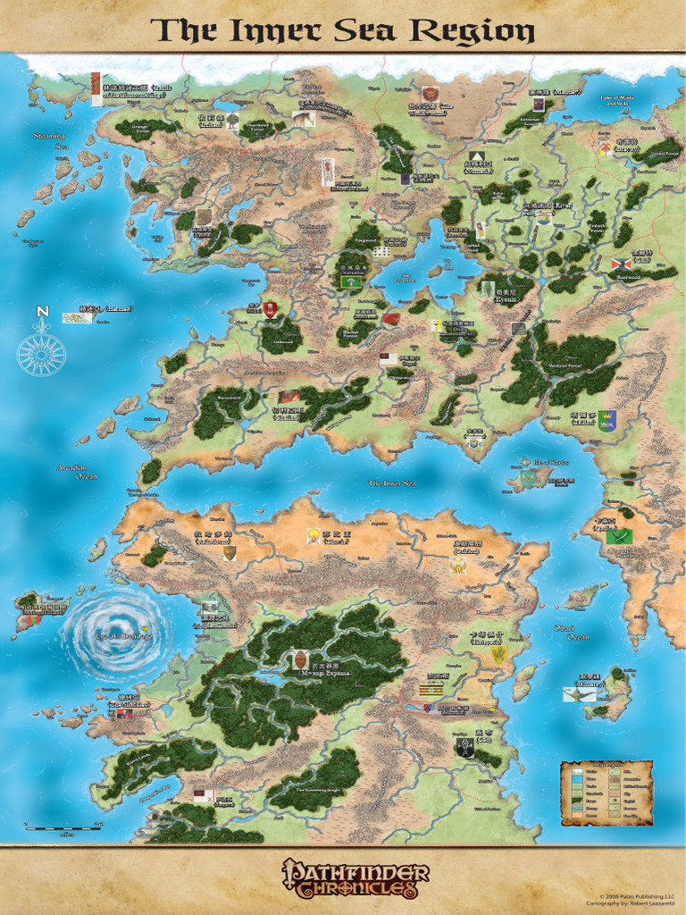 Golarion-The Inner Sea V1.5 | PDF