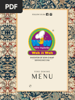 TDH Menu Oct 23B | PDF | Indian Cuisine | Food And Drink Preparation