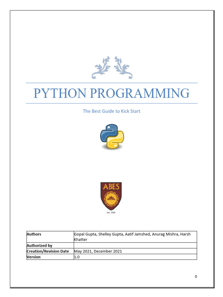 Unit 4 Object Oriented Programming Chapter 6 (5 August) Final | PDF ...