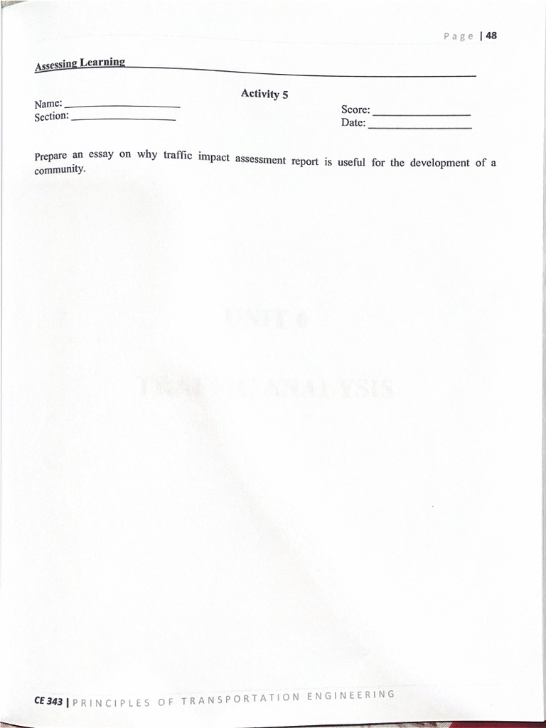 Assessing Learning Pdf