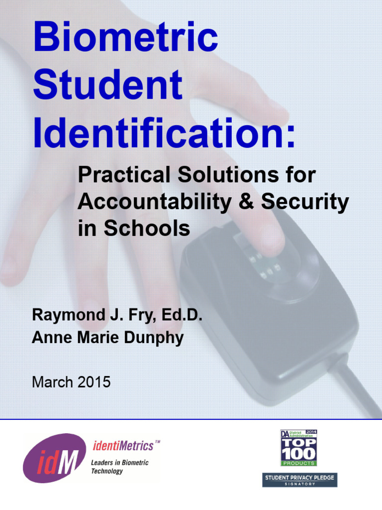 Biometric Solutions for Student ID in Schools | PDF | Fingerprint ...