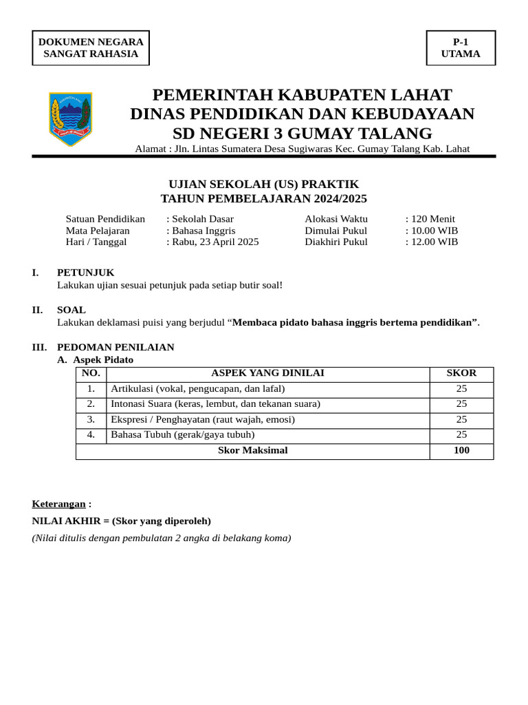 Dokumen Negara Sangat Rahasia | PDF