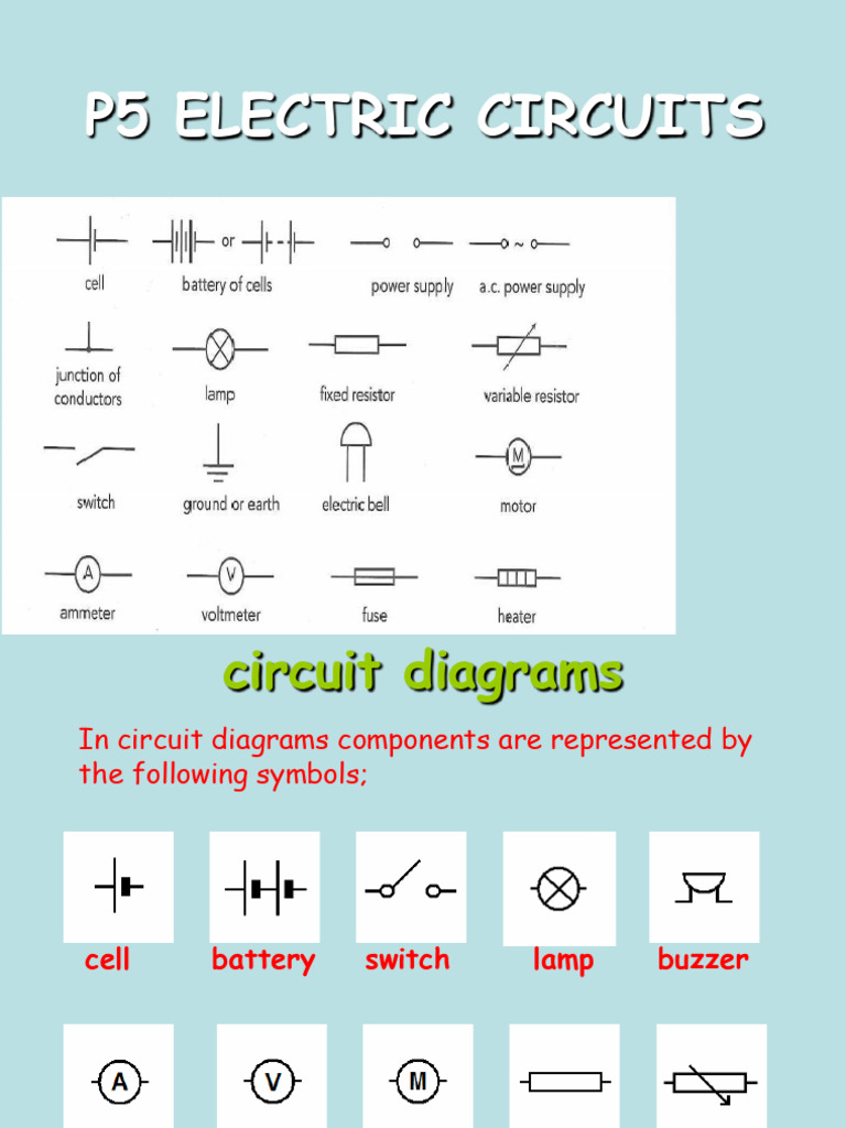 Understanding P5 Electric Circuits | PDF | Series And Parallel Circuits ...
