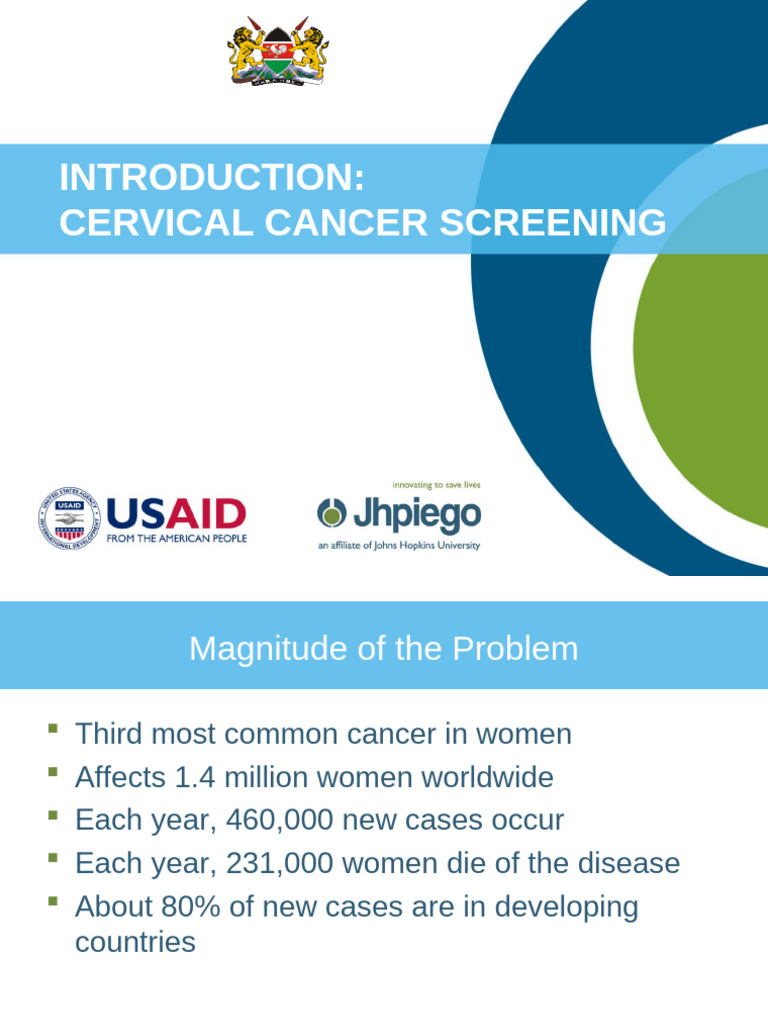 Cervical Cancer Screening Overview | PDF | Cervical Cancer | Neoplasms