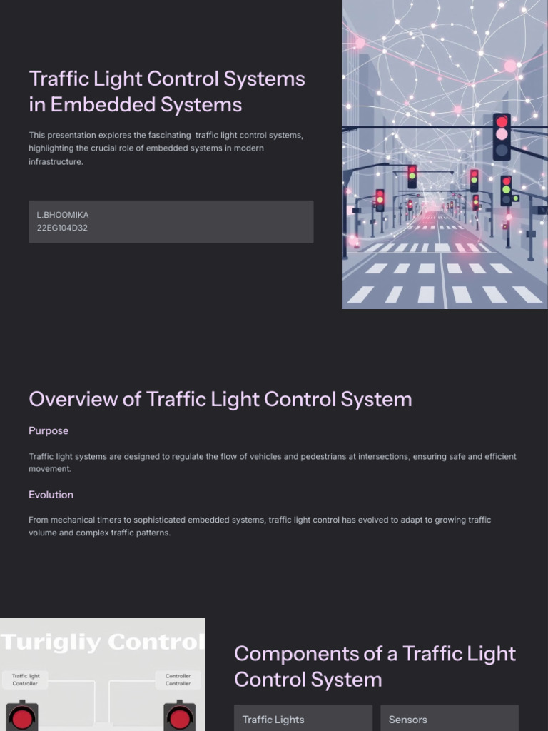 Traffic Light Control Systems in Embedded Systems+ | PDF