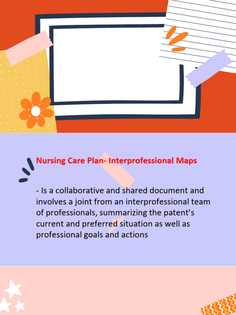 Interprofessional Nursing Care Maps Guide | PDF