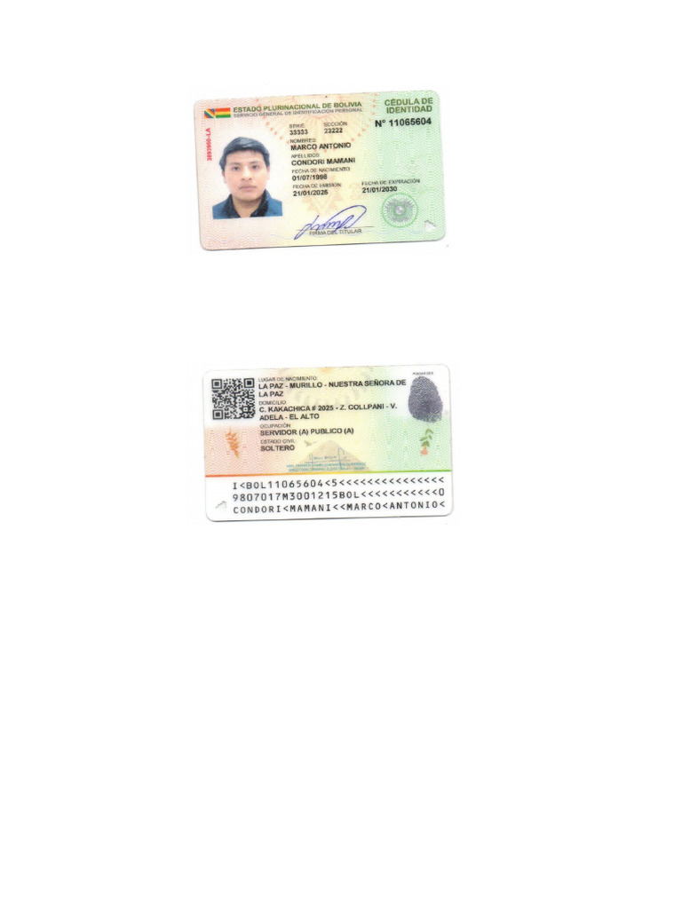 Documento de Marco Condori | PDF