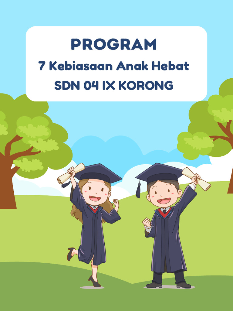 7 Kebiasaan Anak Hebat di Sekolah | PDF