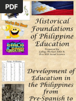 Historical Foundations of Education | PDF | Philosophy Of Education ...