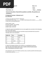 Report Writing - Class Viii 2025-26 | PDF | Information | Learning