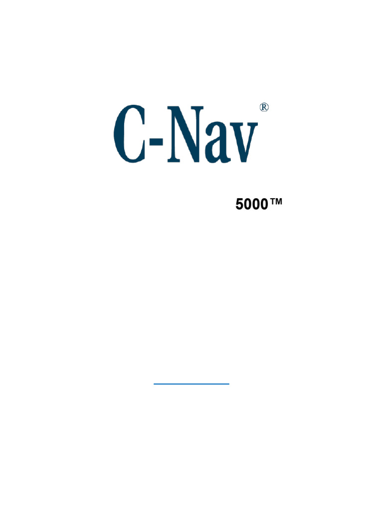CNAV-MAN-0XX.X (How To Connect A C-Nav5000™ To C-Setup - C-Monitor - C ...