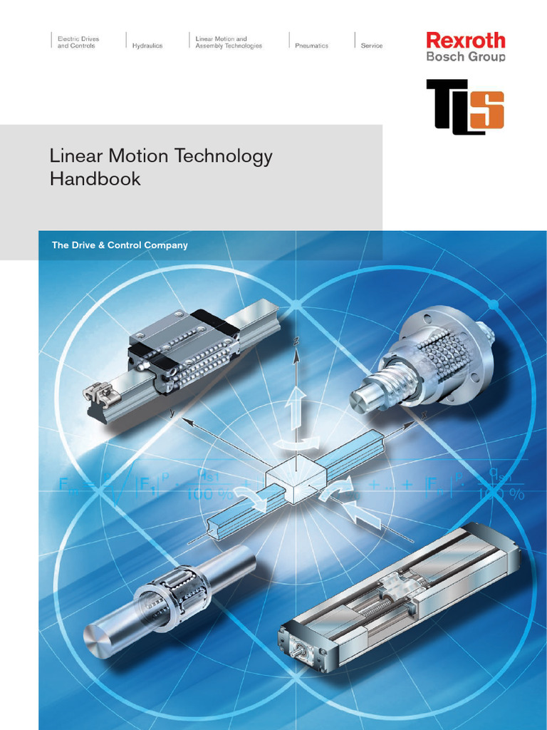 2 Linear Motion Technology Handbook Compressed | PDF | Machines | Bearing (Mechanical)