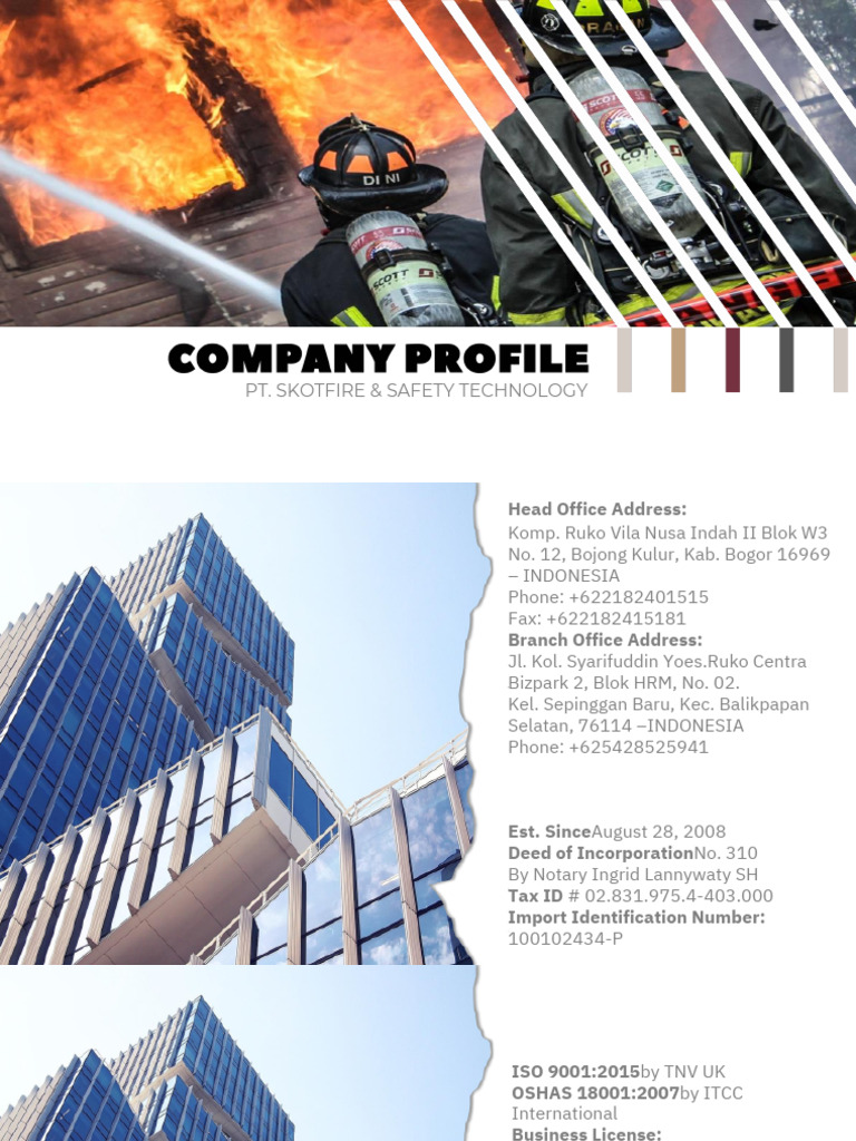 Skotfire Safety Equipment Overview | PDF | Fire Sprinkler System ...